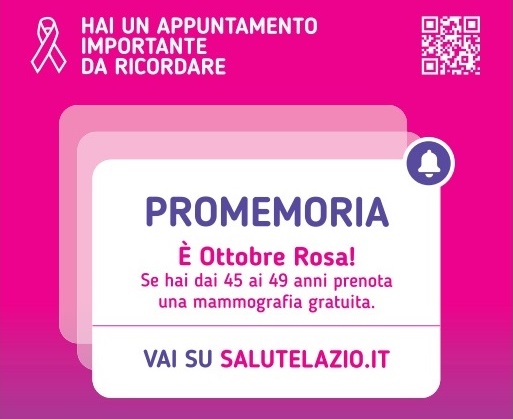 Ottobre Rosa 2023 in ASL Roma 3 - QFiumicino.com